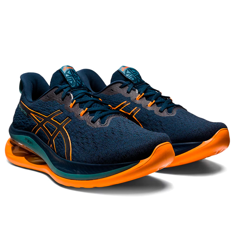 Asics Gel Kinsei Max French Blue Bright Orange 1011B696-400 S-2351769 ...